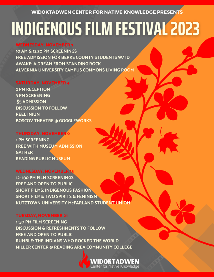 Indigenous Film Festival – Widoktadwen Center for Native Knowledge